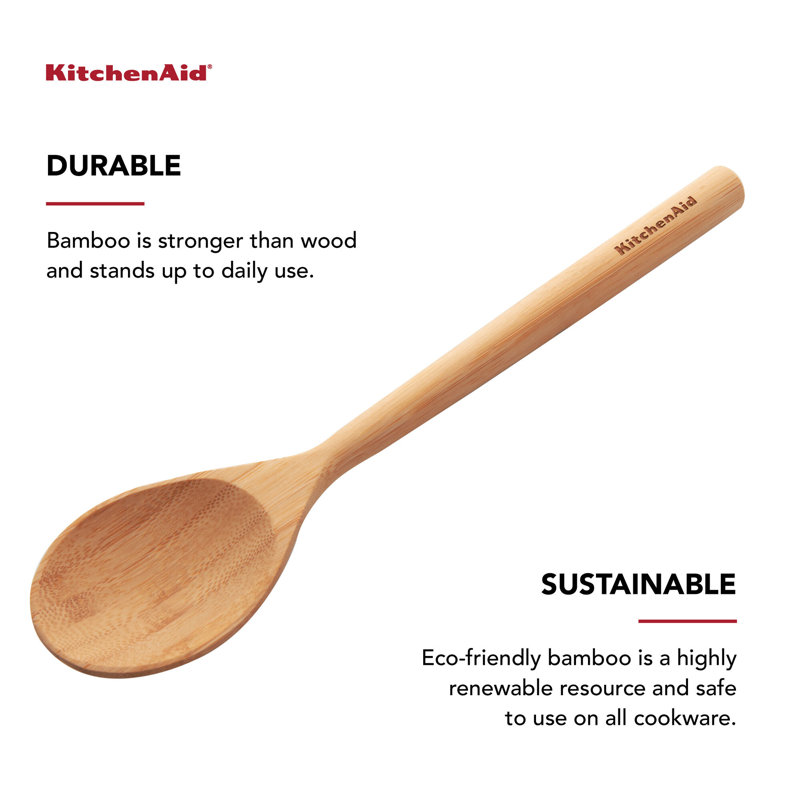Kitchenaid Universal Bamboo Basting Spoon, 12-Inch | Wayfair